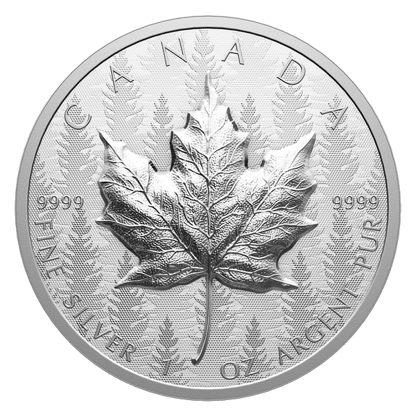 2024 1oz Silver Maple Leaf Coin – Ultra High Relief Proof – The Scoin Shop