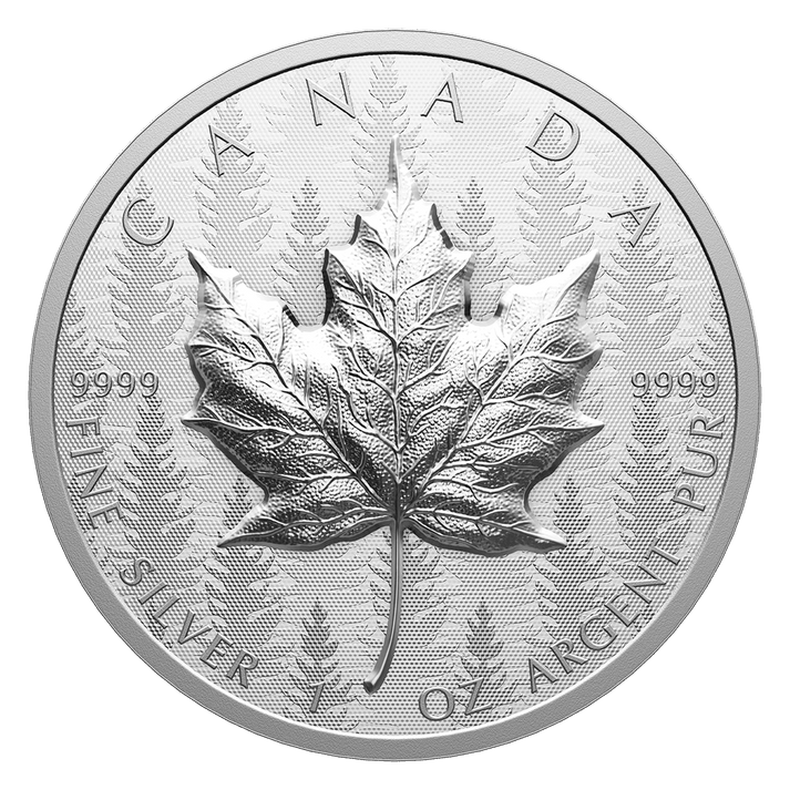 2024 1oz Silver Maple Leaf Coin – Ultra High Relief Proof – The Scoin Shop