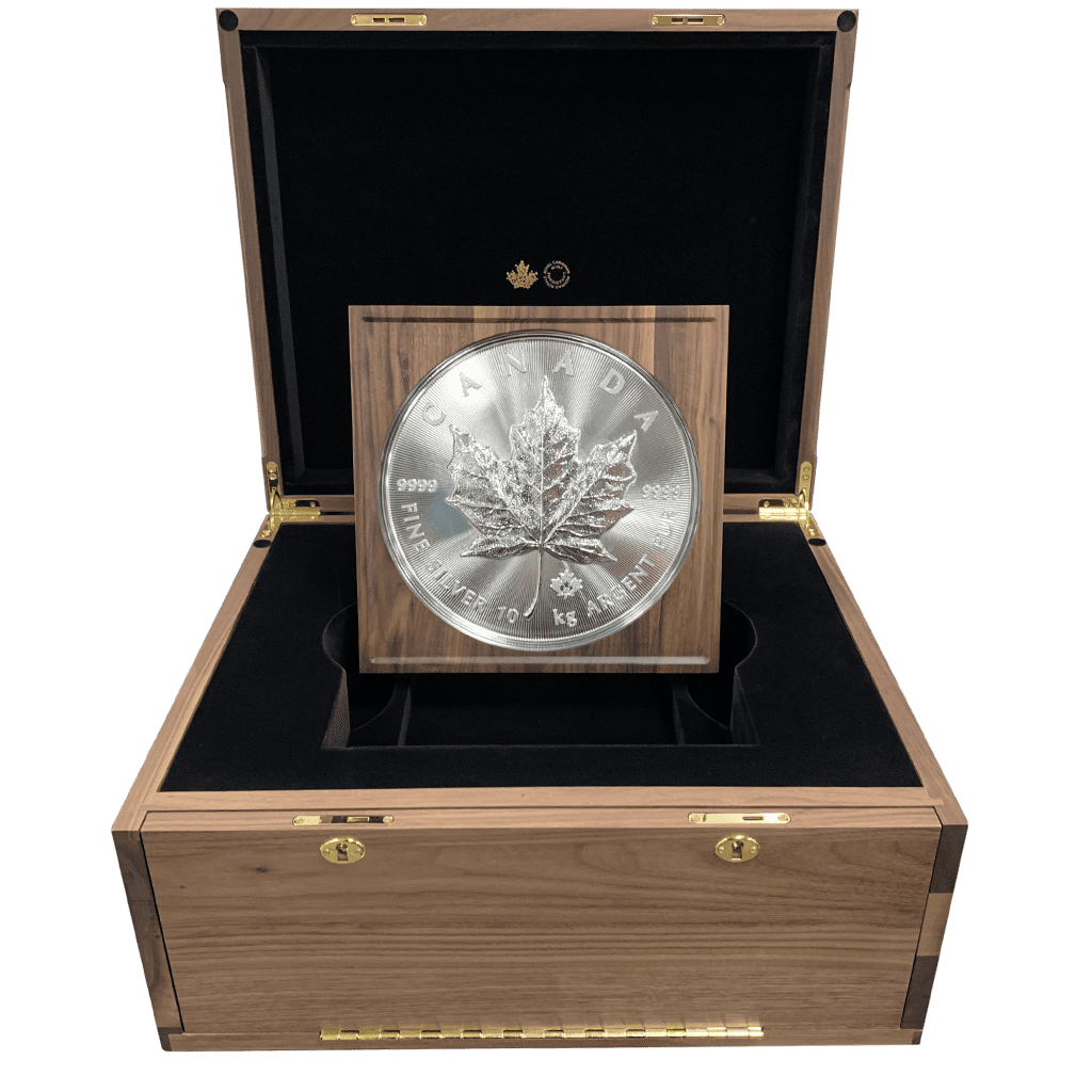 Big Silver Maple Leaf 10 Kg Fine Silver Coin – The Scoin Shop
