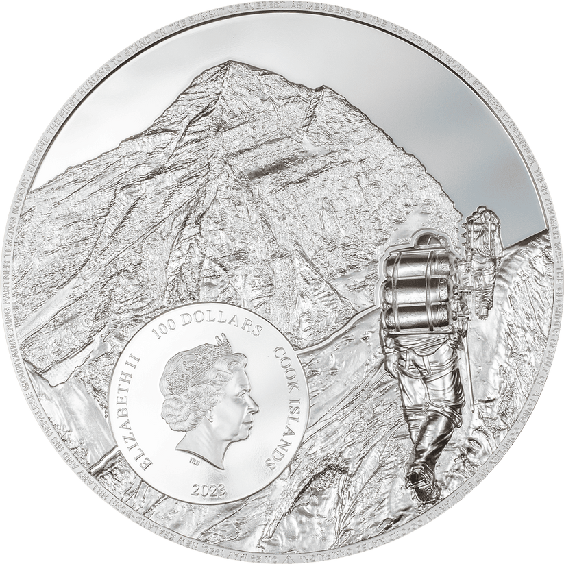 Mount Everest 1 Kilo Silver Coin – The Scoin Shop