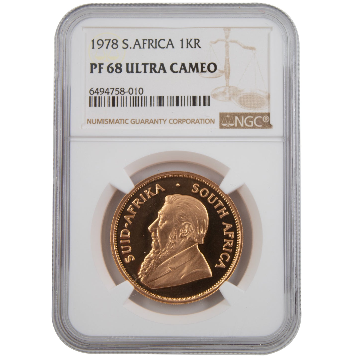 Buy 1 oz Krugerrand Proof Gold Coins at Best Prices | The Scoin Shop