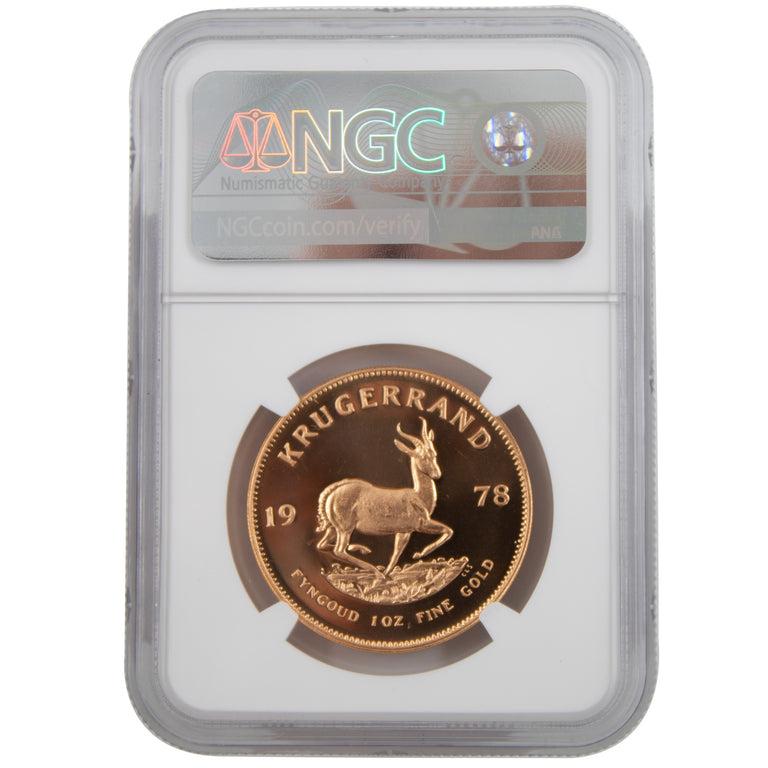 Buy 1 oz Krugerrand Proof Gold Coins at Best Prices | The Scoin Shop