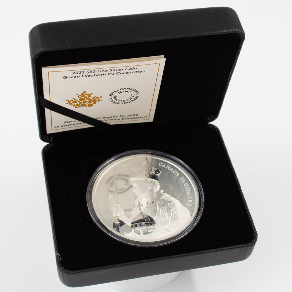 Queen Elizabeth II 2022 Coronation Silver Coin – The Scoin Shop