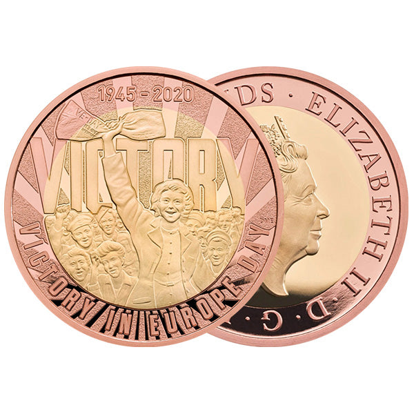 75th Anniversary of VE Day 2020 - Limited Edition £2 Gold Coin – The ...